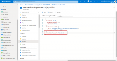 PnP PowerShell V4 Provisioning with Azure Functions V3 and Power Automate / Flow – ThomasDaly.net