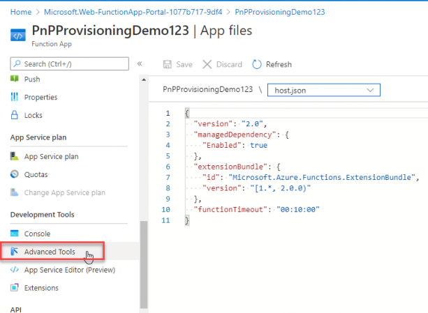 Pnp Powershell V4 Provisioning With Azure Functions V3 And Power Automate Flow