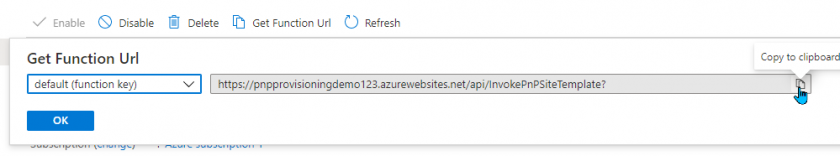 PnP PowerShell V4 Provisioning with Azure Functions V3 and Power Automate / Flow – ThomasDaly.net